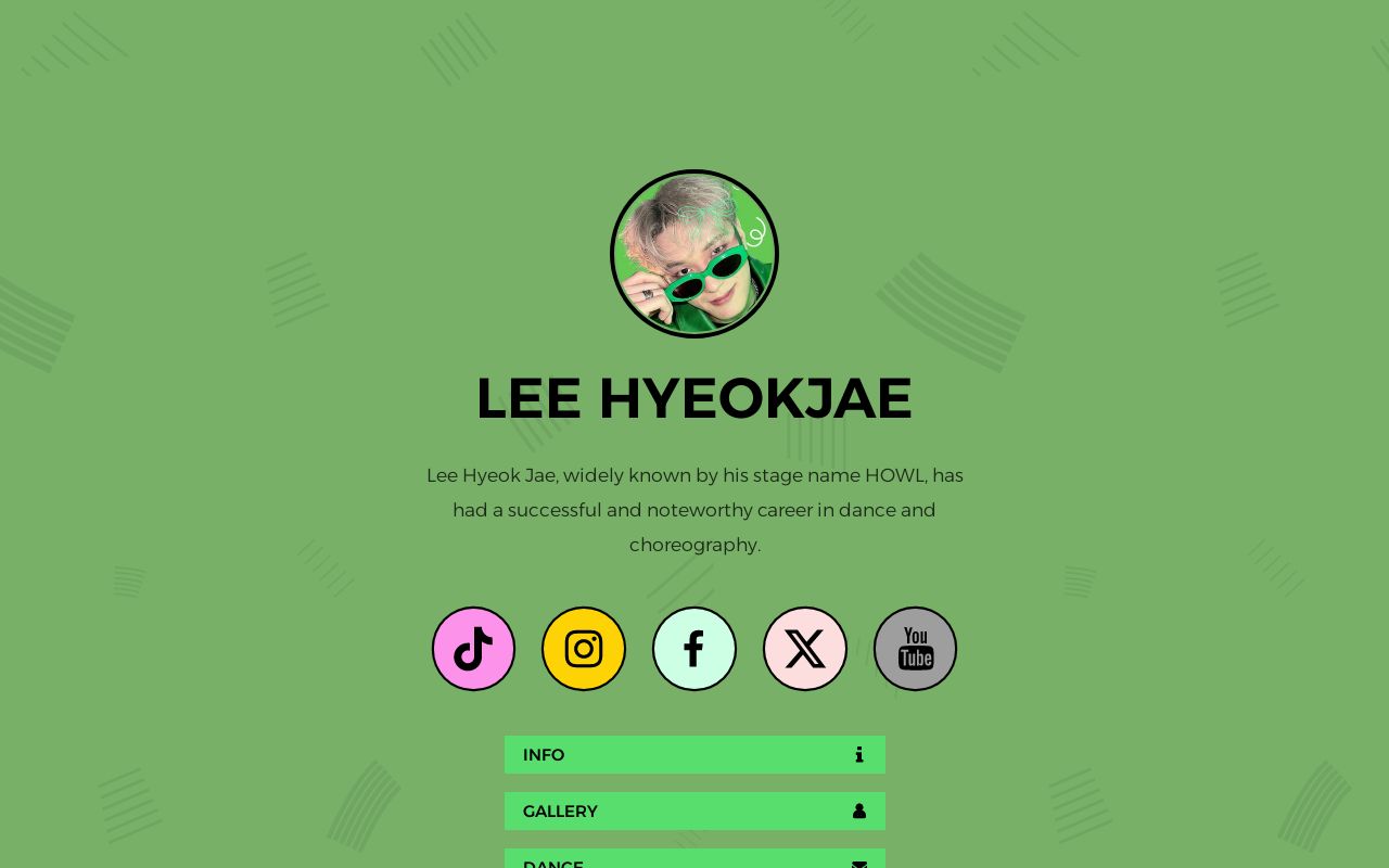 Guide to Lee Hyeokjae